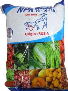 Pupuk Tanaman Pertanian NPK 16-16-16 Pak Tani - Tani Nusantara